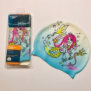 Speedo | Swim | Speedo Womens Swim Cap With Manga Mix | Poshmark